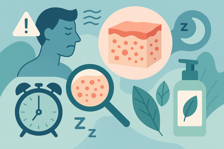 Stress Related Rash Triggers: How Stress and Sleep Impact Your Skin Health